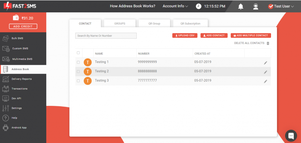 How Address Book Works?