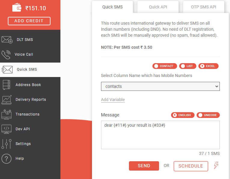 How to upload a CSV or Excel file?