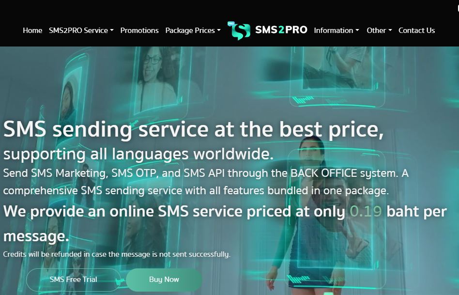 Best Bulk SMS Service provider In Thailand