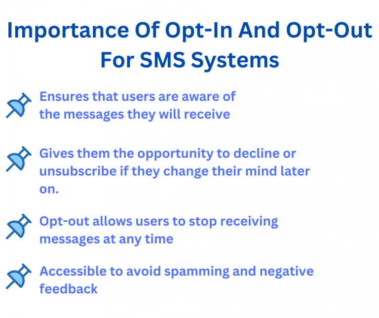 What Are OPT-In And OPT-Out For SMS Systems?