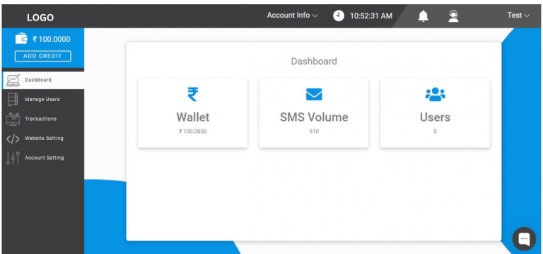 Welcome To Fast2SMS White Labeled Reseller Portal