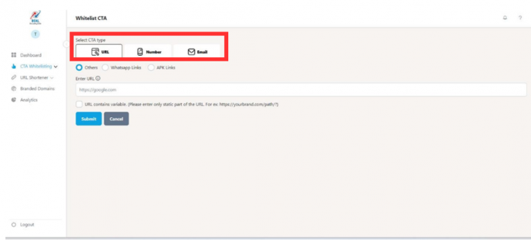 CTA Whitelisting Process In BSNL DLT