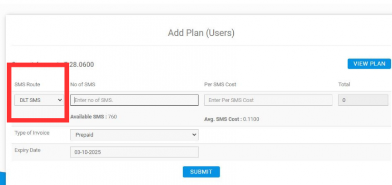 Credit Deduction And Assigning credits At Fast2SMS Bulk SMS Reseller Panel