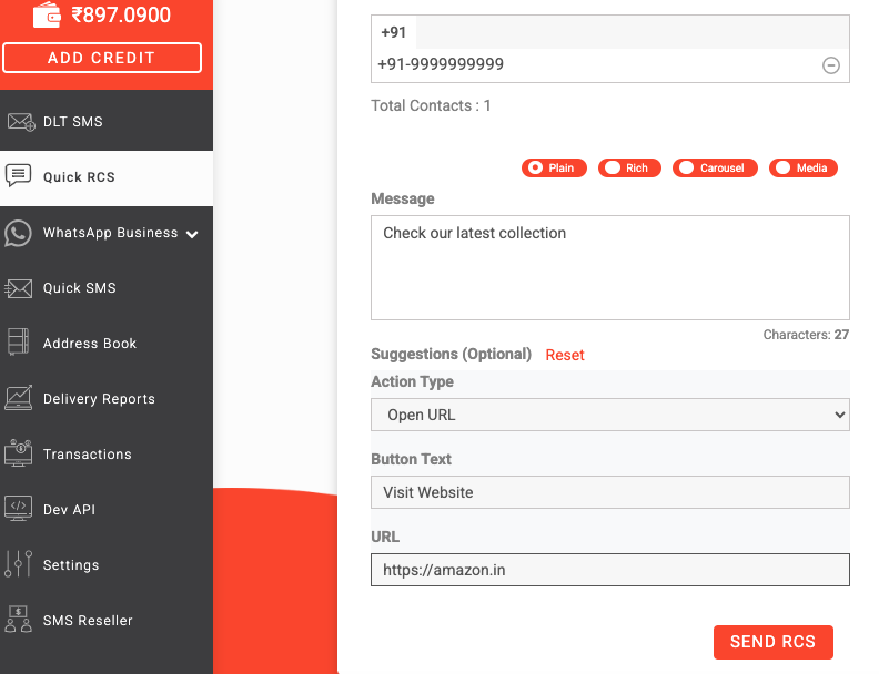 RCS Business Messaging for Real Estate